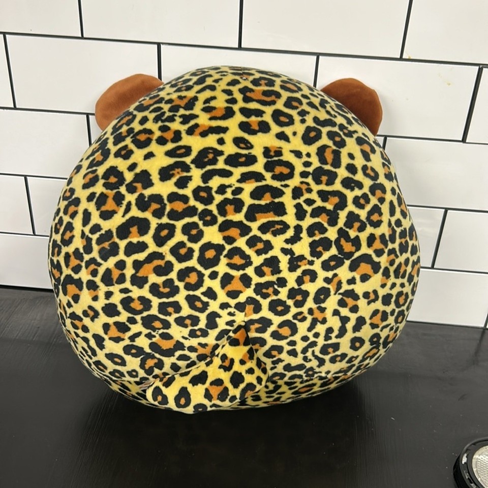 TY Squish-A-Boos Plush - LIVVIE the Leopard 14" large Size | eBay