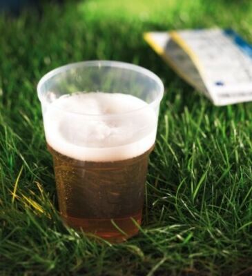 Brand New 20oz Disposable Clear Pint Glass Party Rigid Katerglass Beer ...