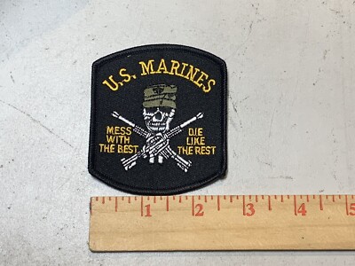 CUSTOM MADE Embroidered U.S Marines Patch | eBay