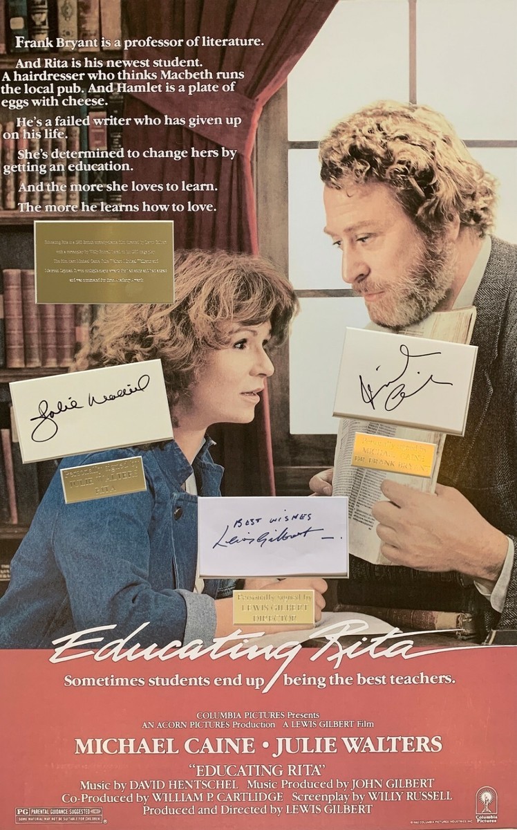 Michael Caine Julie Walters EDUCATING RITA (1983) DVD Michael Caine