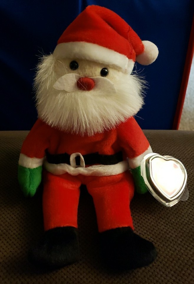 Ty Beanie Baby Santa 1998 Plush Toy 8421042036 | eBay