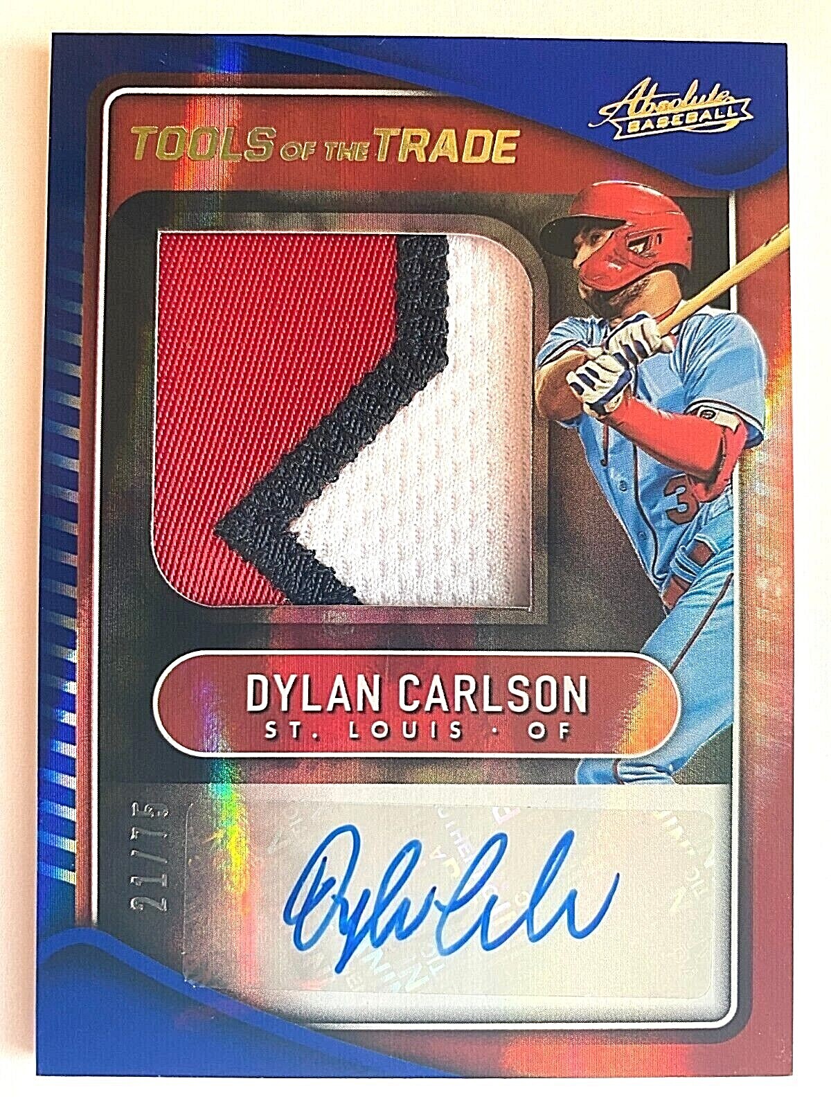 2022 Panini Absolute - Tools of the Trade Jumbo Signatures Spectrum ...