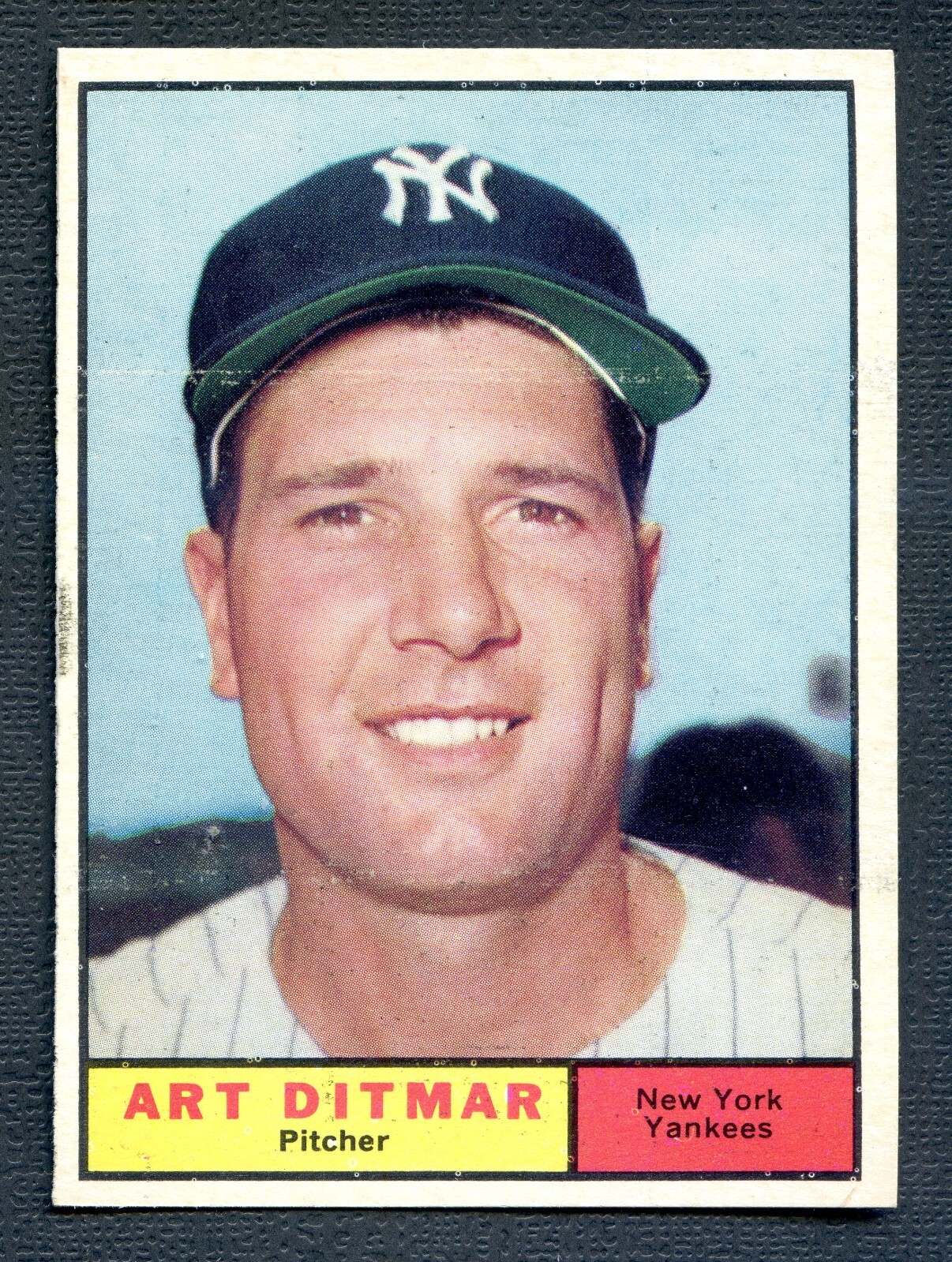 1961 Topps #510 Art Ditmar - New York Yankees MINT | eBay