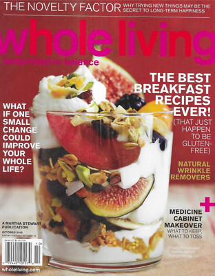 Whole Living Magazine Best Breakfast Recipes Ever Medicine Cabinet ...