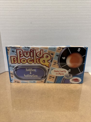 Build & Block Addition & Subtraction Math Game - Grade 2 and up ...