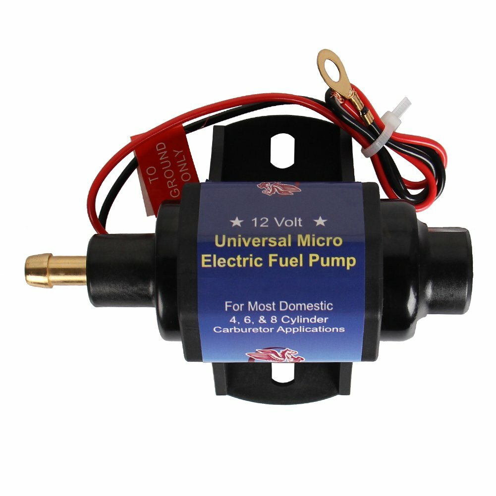 Universal 12s Micro Electric Gas Fuel Pump 35 GPH 4-7 psi External w ...