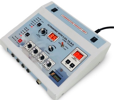 Physiotherapy Machine Four Channel TNS with Ultrasound Therapy Free ...