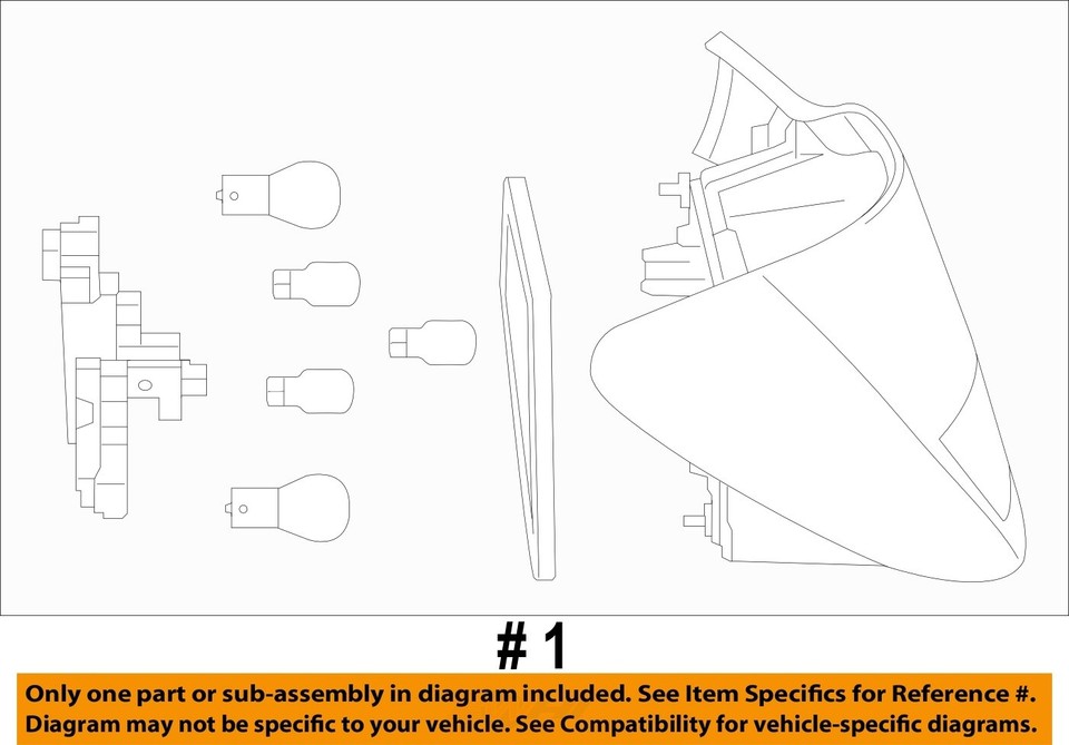 MERCEDES OEM 14-19 CLA250 Rear Lamps Tail Lamps-Tail Lamp Assy Right ...