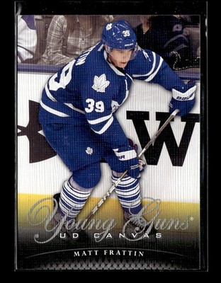 2011-12 Upper Deck #C116 Matt Frattin UD Canvas | eBay