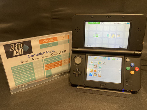 Nintendo new 3DS Console Only Black From Japan Tested [C Rank] | eBay