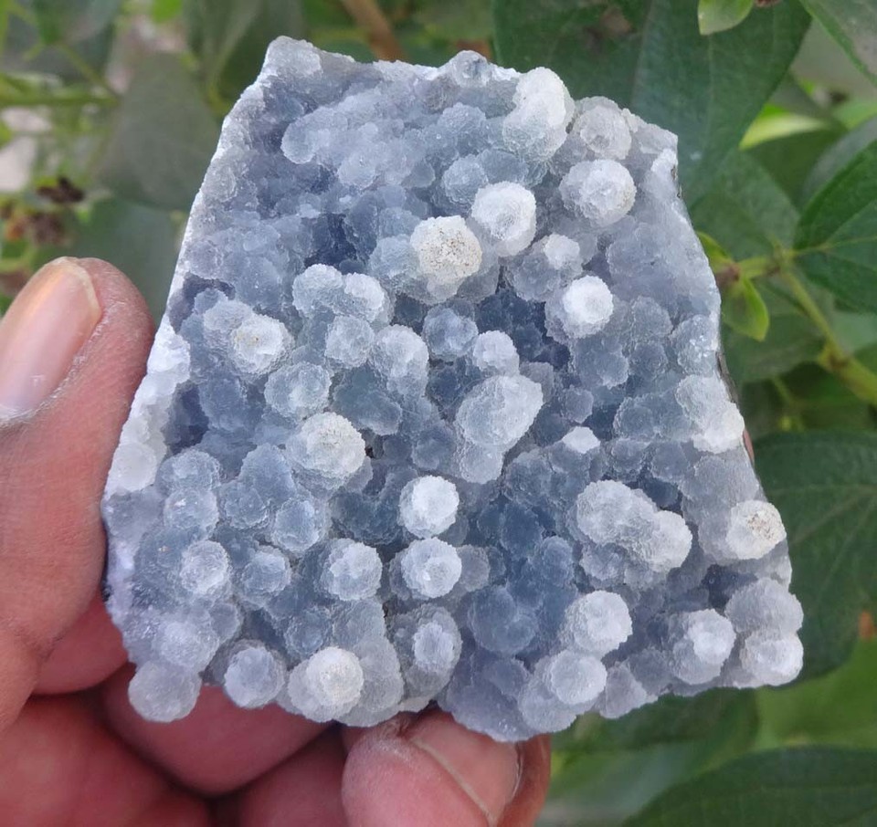 Blue Chalcedony Balls Minerals Specimen India BO=30 | eBay UK