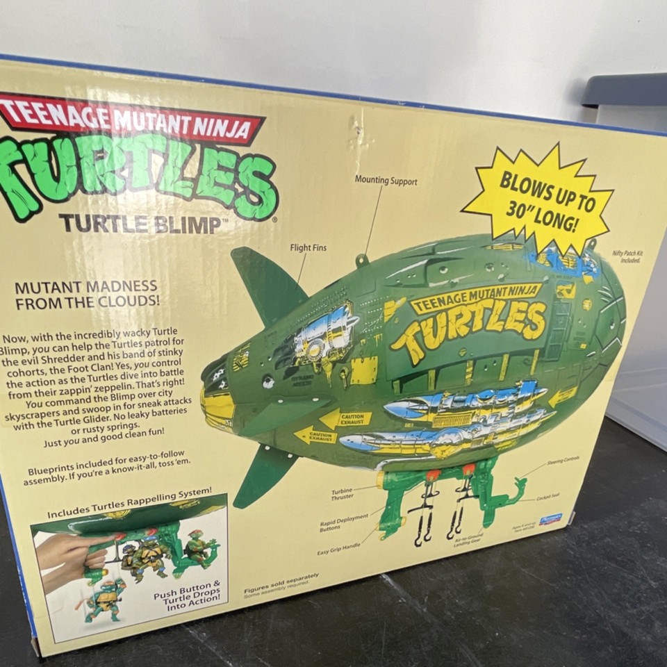Playmates Toys Teenage Mutant Ninja Turtles Turtle Blimp Wacky Attack ...
