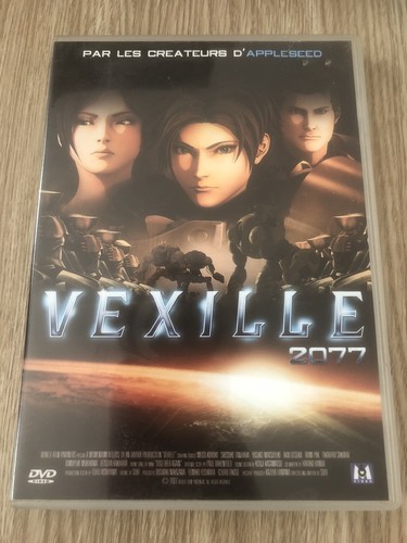 FILM VEXILLE 2077 PAR LES CRÉATEURS D’APPLESEED DVD FRANÇAIS MANGA RARE ...
