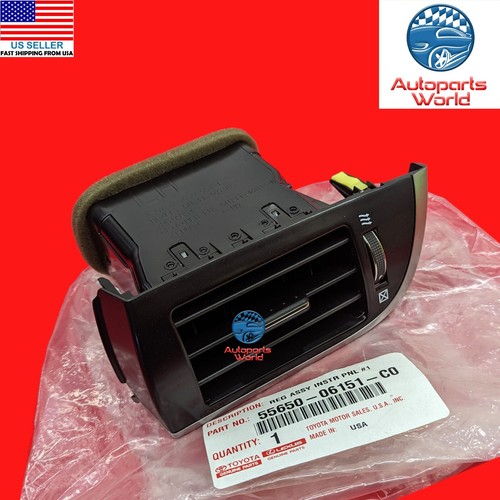 GENUINE OEM TOYOTA 12-14 CAMRY LEFT DRIVER DASHBOARD AIR VENT 55650 ...