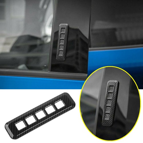 For 2021-2022 Ford F150 F-150 Carbon Fiber Keyless Entry Keypad Cover ...