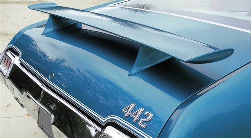 1968-72 Cutlass / 442 Rear Trunk Lid Factory 3 Piece Spoiler Kit - New ...