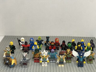 Lego 25 Minifigure Lot Ninjago & Chima | eBay