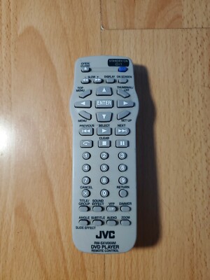 Original JVC REMOTE CONTROL RM-SXV069M for XV-N series DVD Players ...