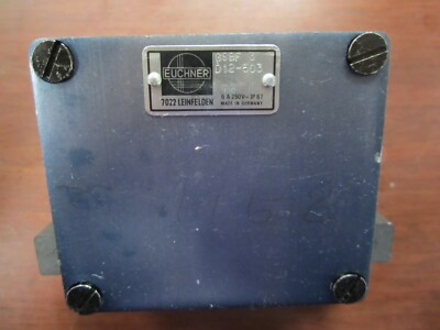 Euchner GSBF3 D12-503 Limit Switch | eBay