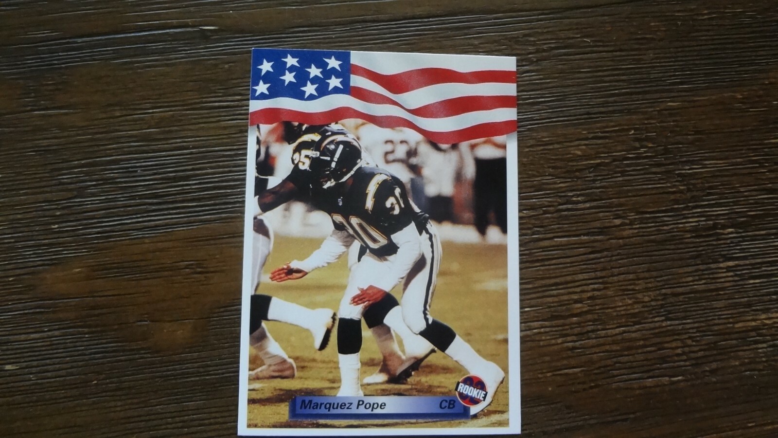 1992 AW SPORTS ROOKIE #21 MARQUEZ POPE FOOTBALL CARD | eBay