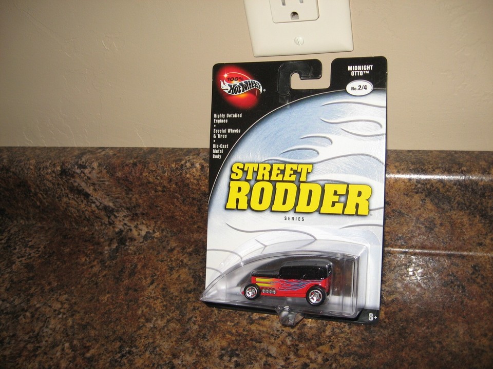 Hot Wheels 100% Midnight Otto Red Street Rodder Series | eBay