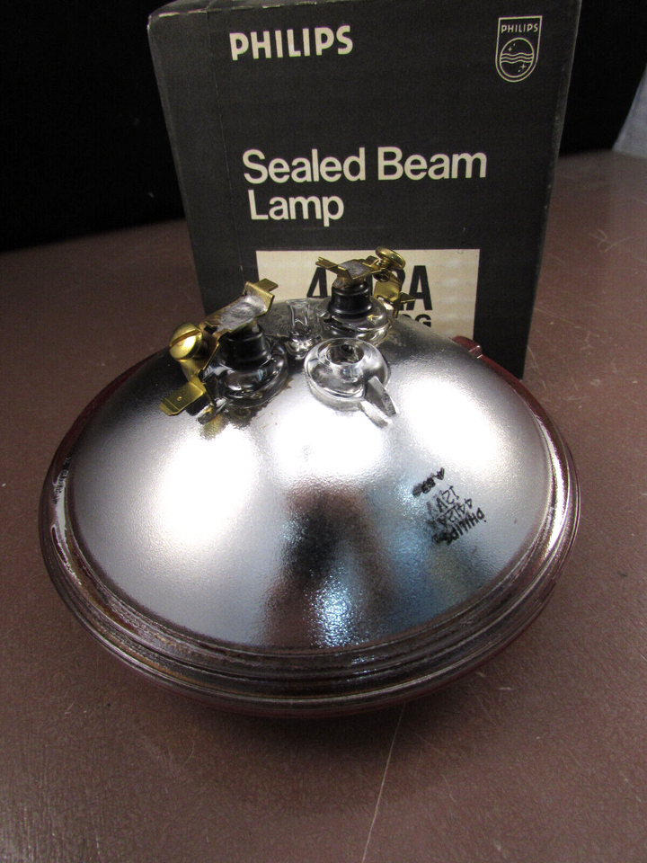 2 - 4412A Amber Yellow 12V FOG Sealed Beam Headlight Bulb 5-3/4" | eBay