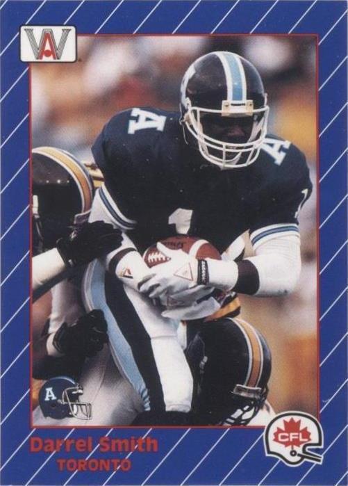 1991 All World CFL French - Darrell Smith #94 (RC) for sale online | eBay