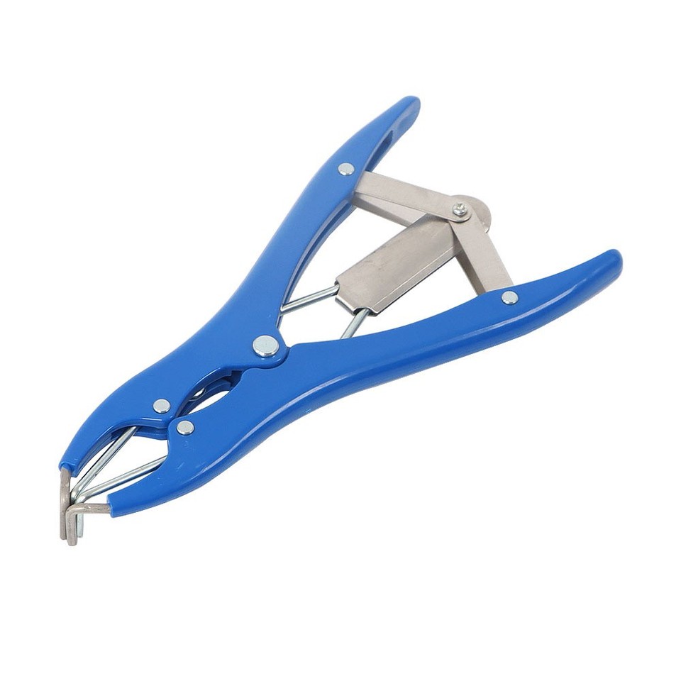 With 100X Rubber Rings Applicator Castrator Ring Elastrator Castration Plier | eBay