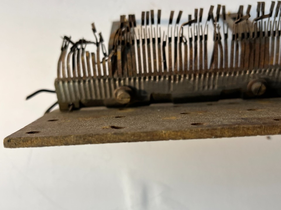 Antique Music Box Damper Rail Part Regina Corona ? Disc Changer ...
