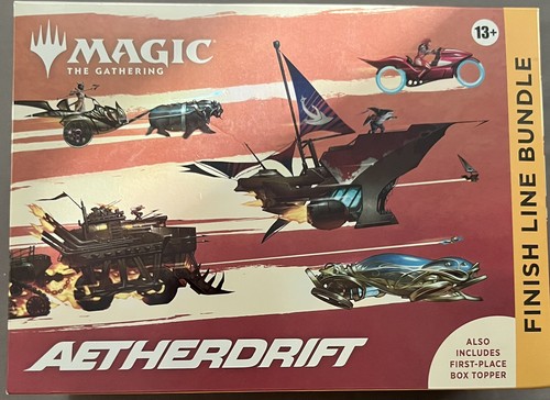 *NEW* MTG Aetherdrift Finish Line Bundle Box Factory Sealed Magic The ...