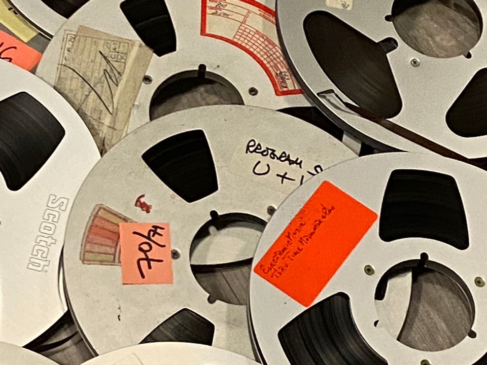 17 (Seventeen) 10.5 Inch Scotch Metal NAB Reels with Tape | eBay