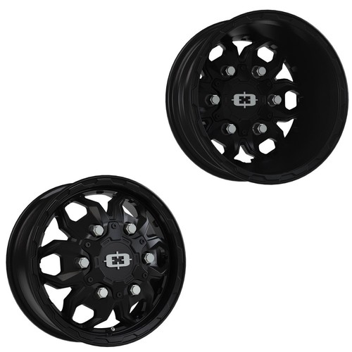 16x6 Vision 410 Korupt Black FORD TRANSIT HD DUALLY Wheels 6x180 Set of ...