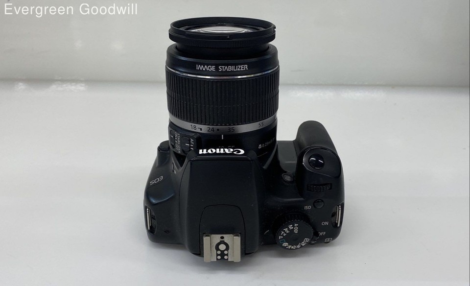 Canon EOS Rebel XS 10MP DSLR Camera with 18-55mm Lens Powers On ...