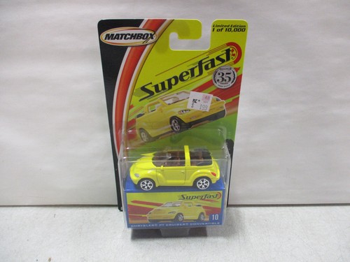 Matchbox Superfast 35th Anniversary Chrysler PT Cruiser Convertible 10 ...