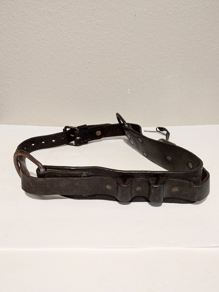 Vintage US Army Signal Corps Leather Utility Belt 1949 | eBay