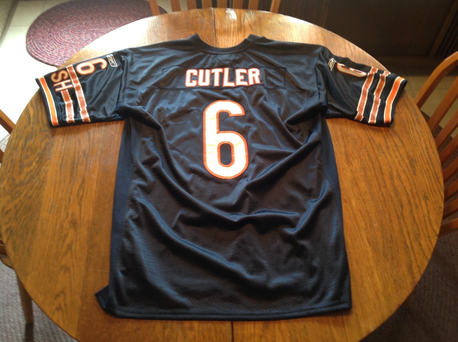 Chicago Bears #6 Authentic Jay Cutler Jersey Throwbacks Size 54 | eBay