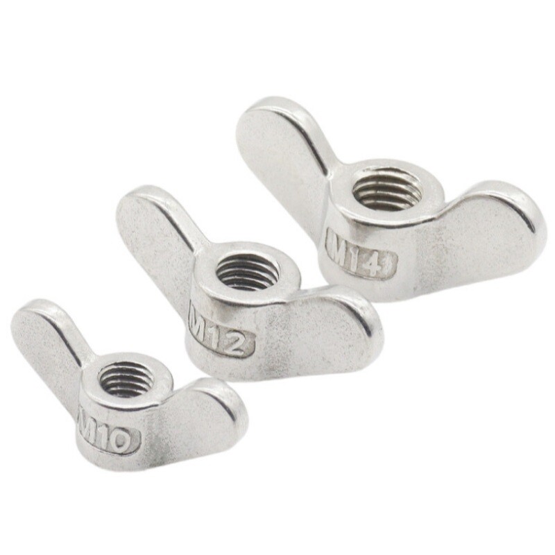 A2 Stainless Steel Wing Nuts M4 M5 M6 M8 M10 M12 M14 M16 M18 M20 ...