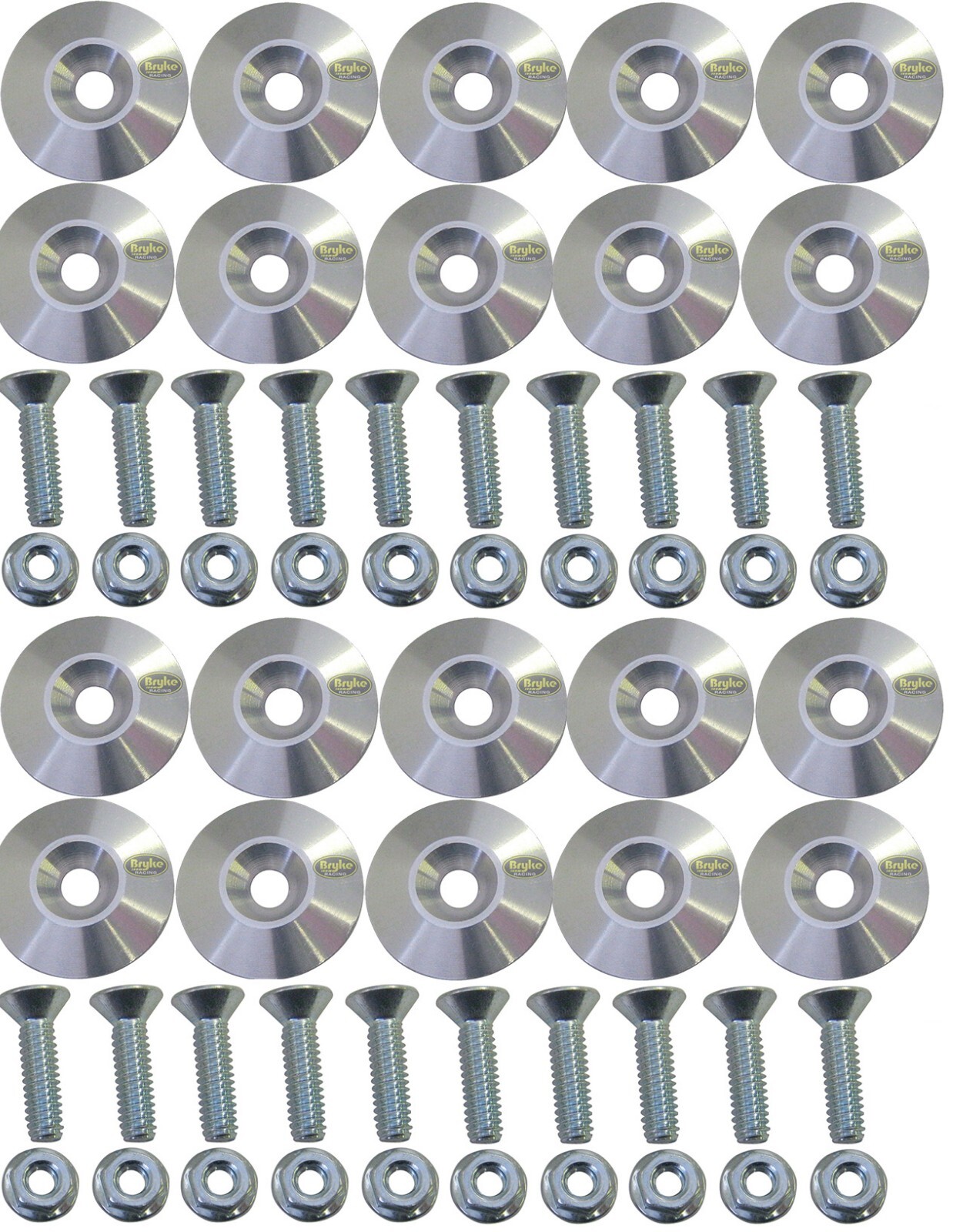 Body Washers 1in with Flush Head Bolts Mill Recessed 1" 20 pack | eBay