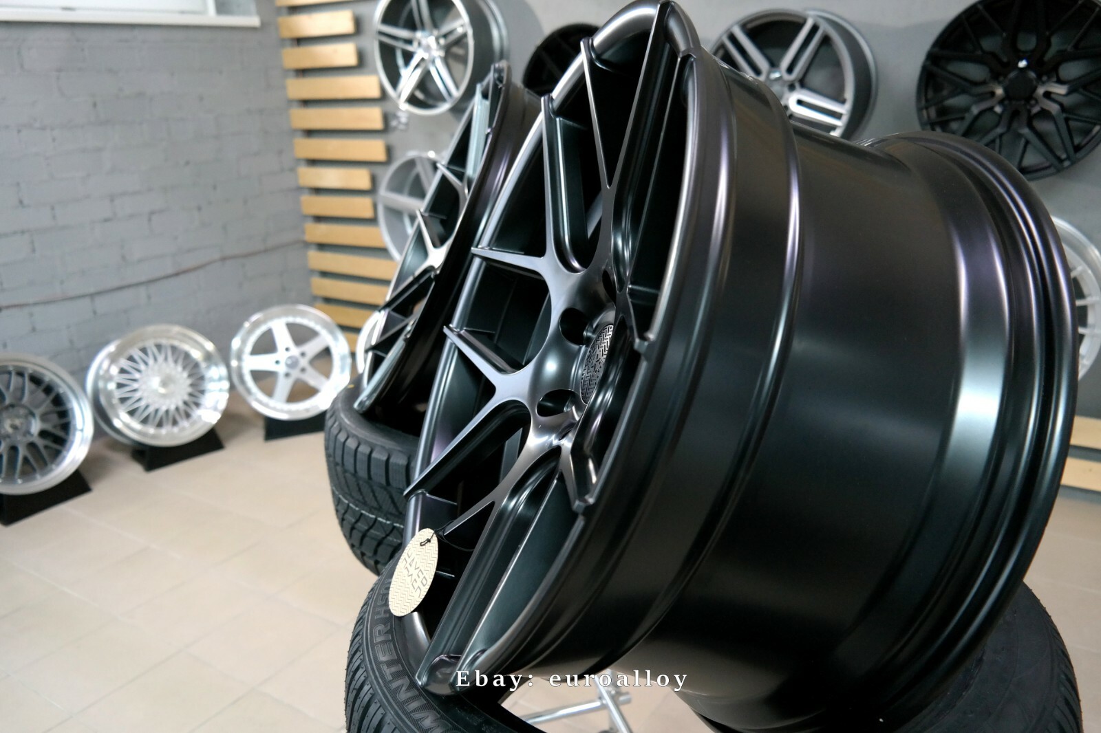 New 18 inch 5x112 HAXER HX022 8J ET28 + 10J ET25 for MERCEDES CONCAVE ...