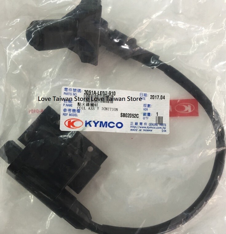 New Original Kymco 3051A-LEB2-910 Coil Assy Ignition for JOCKEY G5 125 ...