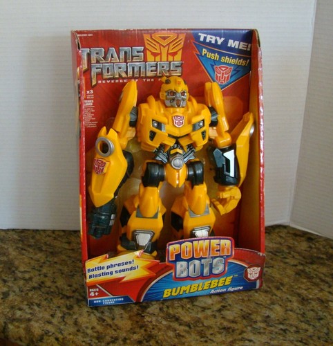 Transformers Revenge of the Fallen Bumblebee Action Figure Power Bots ...