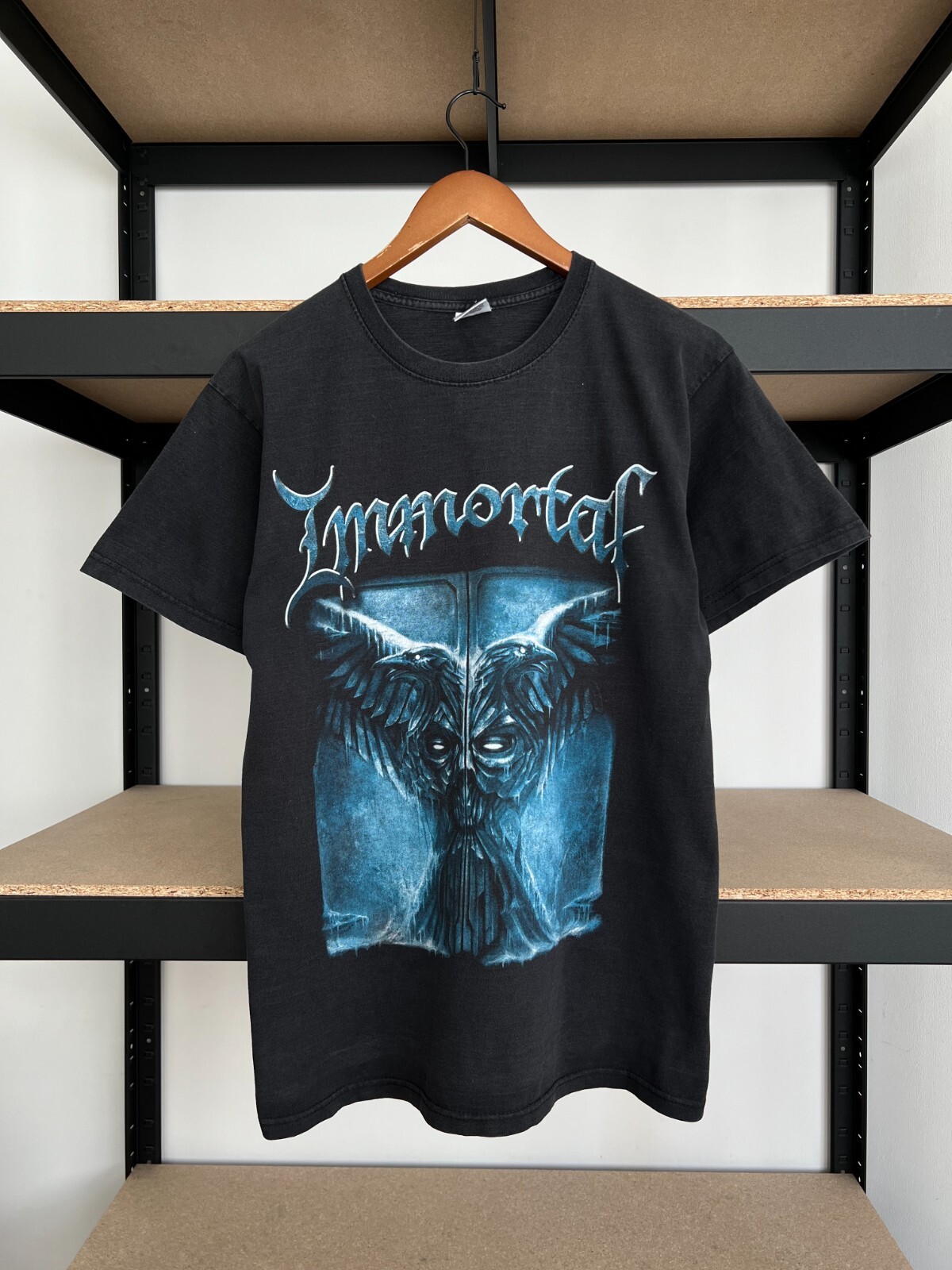 Vintage 2000s Immortal Black Metal Band Black T-shirt… - Gem