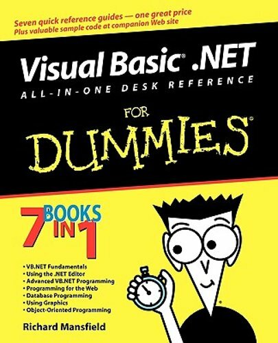 Visual Basic .Net All in One Desk Reference for Dummies by Richard Mansfield 9780764525797| eBay