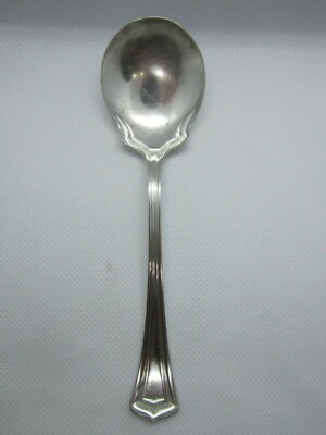 Vintage 1881 Rogers A1 Silverplate SCOTIA Pattern 1915 Sugar Shell ...