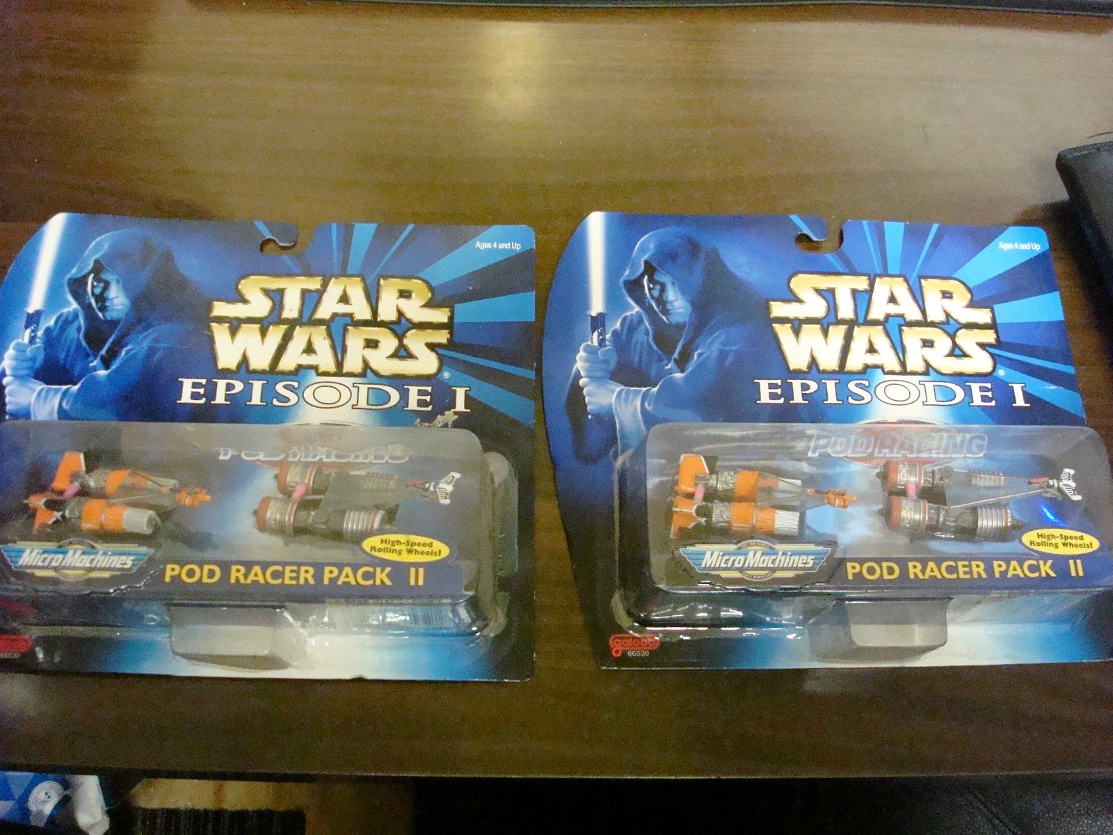 Set of (2) New Star Wars Episode 1 Pod Racer Micro Machines Pack II~NEW ...