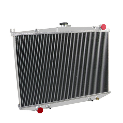 3 ROW Aluminum Radiator For 86-1997 Nissan Navara D21 Diesel TD27 2.7L ...