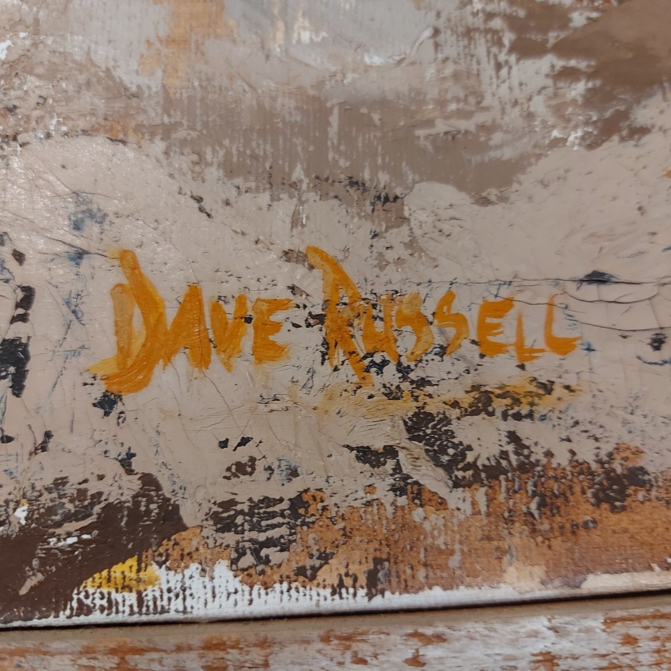 Dave Russell Antique Oil Painting | eBay