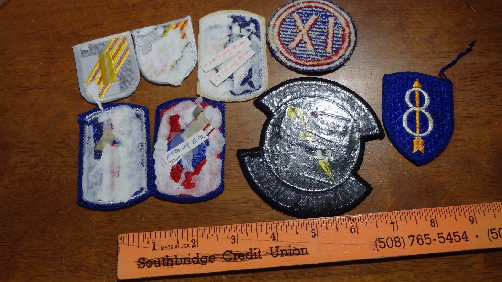 MILITARY PATCH US ARMY USN AIR FORCE MARINES CCC CCN WW11 RECON PATCH ...