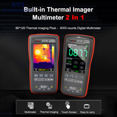 2 In 1 Thermal Imager+Multimeter 2.8'' Touch Screen IR Thermal Camera ...