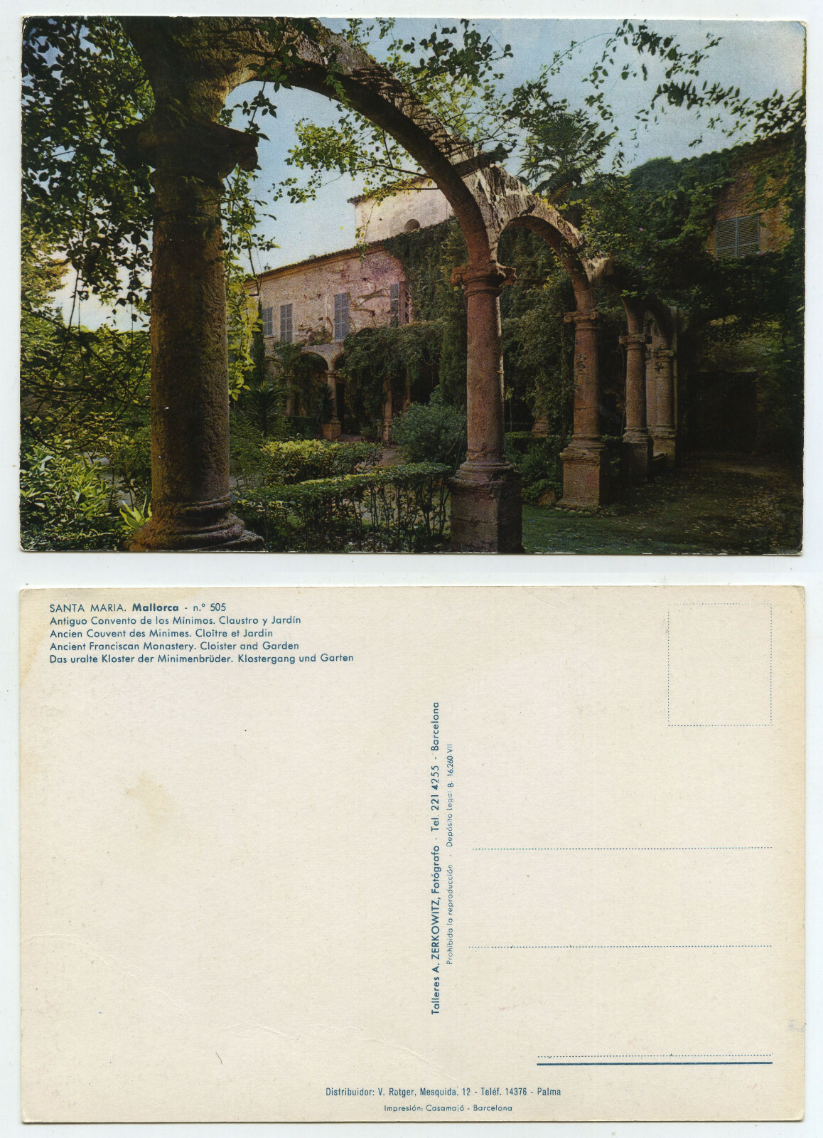 57373 - Mallorca -Santa Maria - Convento de los Minimos - alte ...